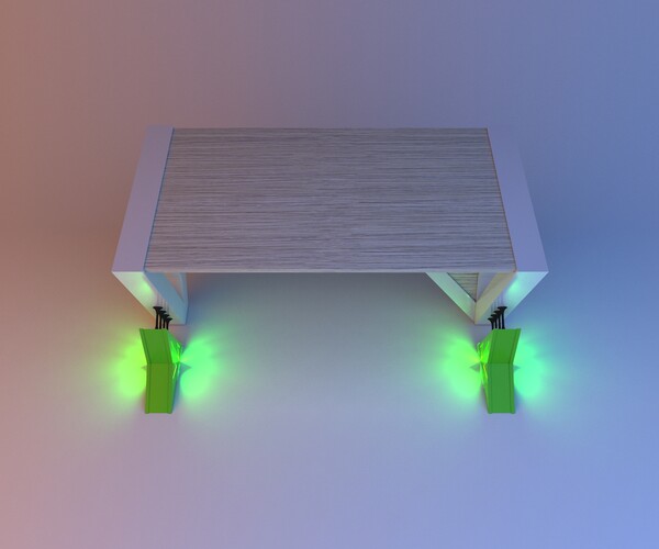 ArtStation - Modern future scifi desk-table | Game Assets