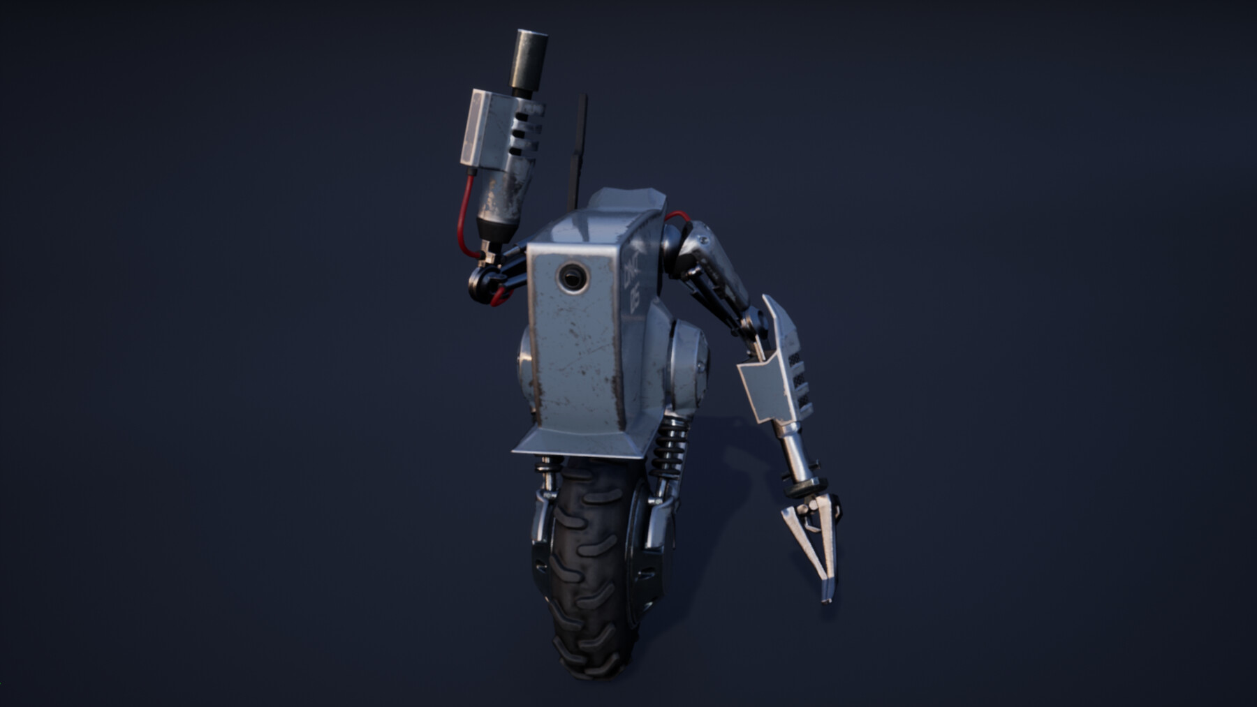 ArtStation - Droid Outlander | RIGGED | Game Ready | Game Assets