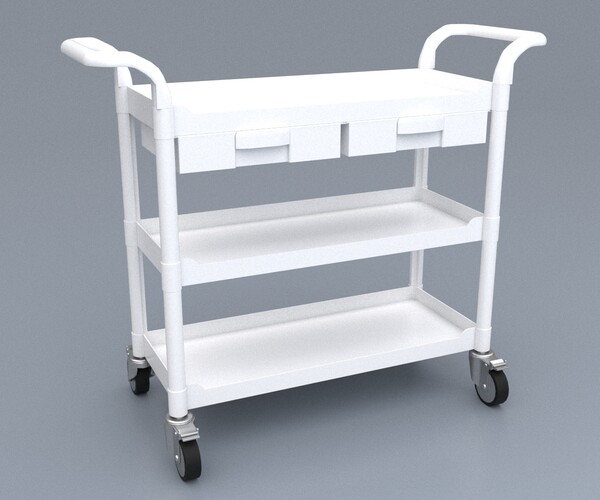 ArtStation - Medical Cart | Game Assets