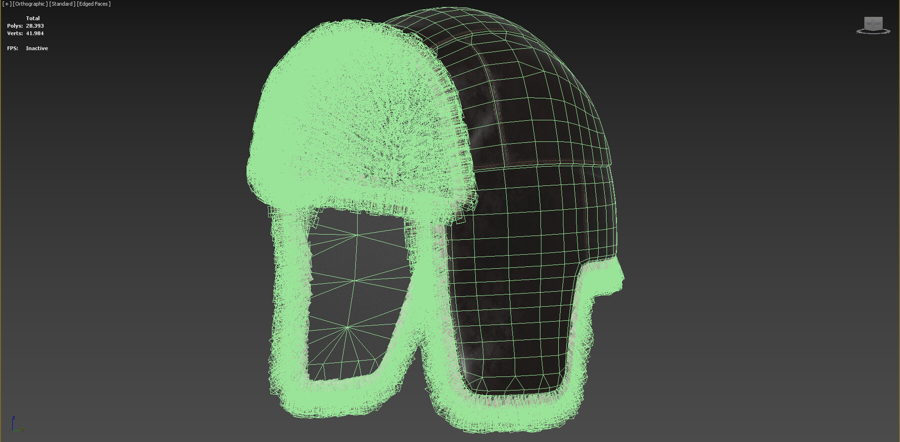 ArtStation - Trapper Hat Winter Fur Ushanka | Game Assets