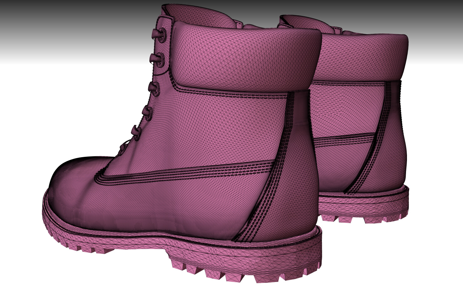 ArtStation - TIMBERLAND SHOES low-poly PBR | Game Assets