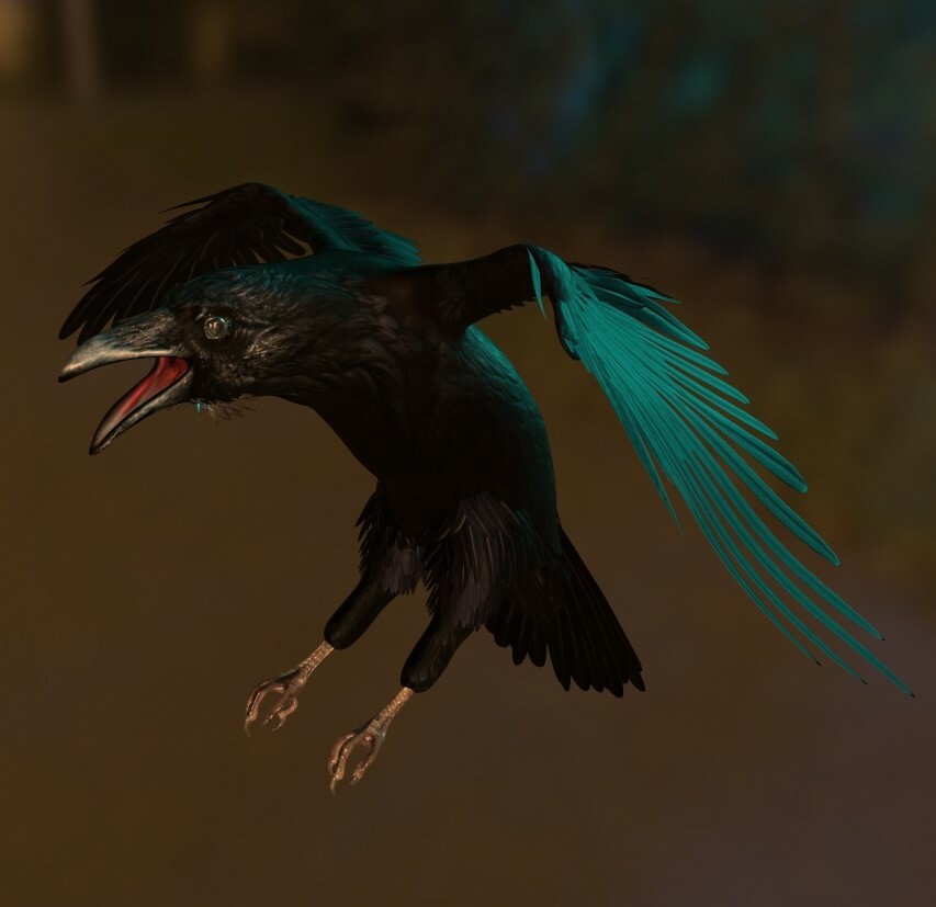 ArtStation - Raven | Game Assets