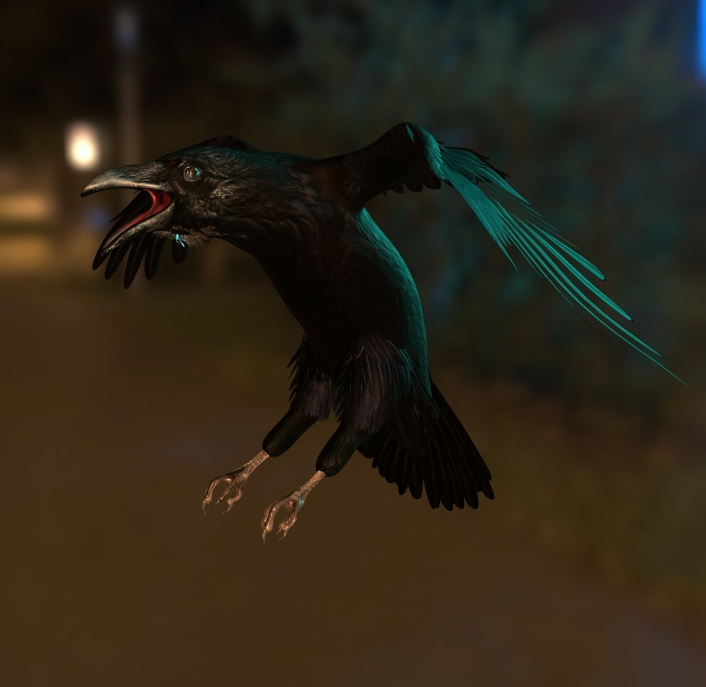 ArtStation - Raven | Game Assets
