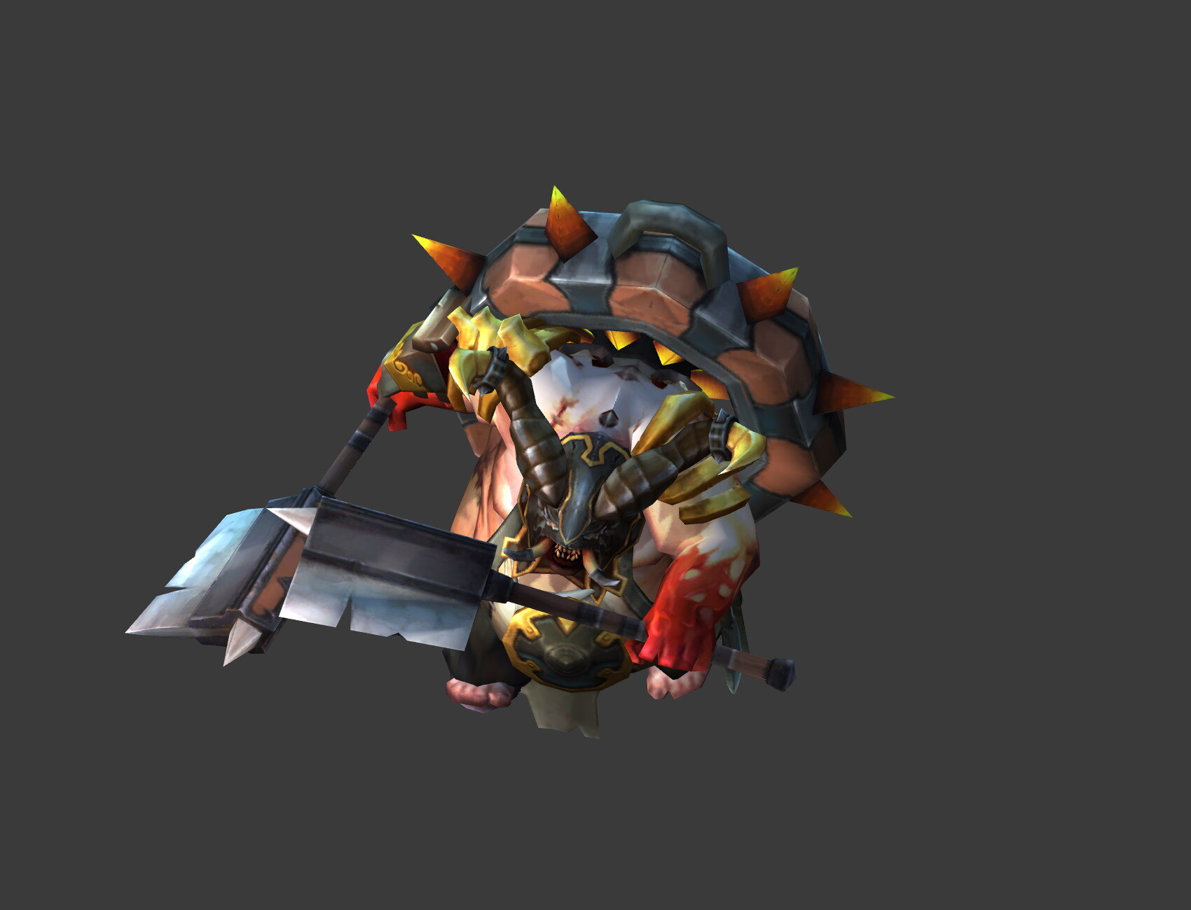 ArtStation - Fantasy Chess RPG Character - Butcher | Game Assets