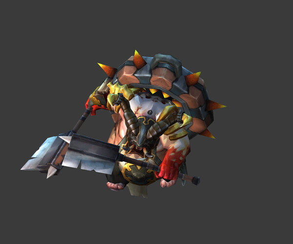 ArtStation - Fantasy Chess RPG Character - Butcher | Game Assets