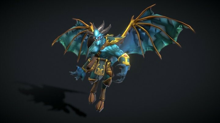 ArtStation - Fantasy Chess RPG Character - Gargoyle | Game Assets