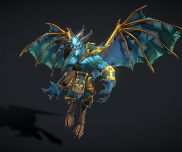 ArtStation - Fantasy Chess RPG Character - Gargoyle | Game Assets