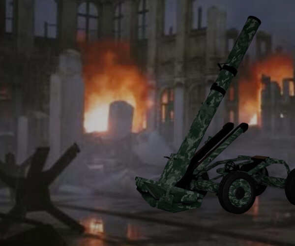 ArtStation - Mortar | Game Assets