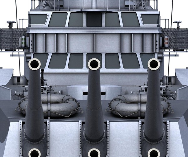 ArtStation - RN Littorio - front view | Artworks