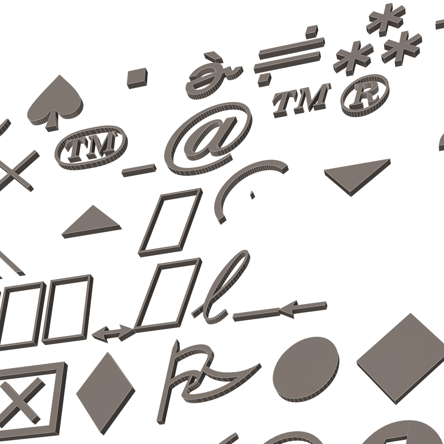 ArtStation - Symbols Pack 01 | Resources