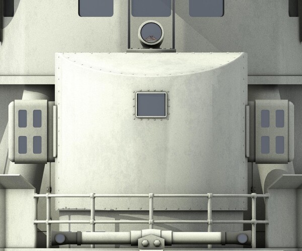ArtStation - RN Pola (1941) - front view | Artworks