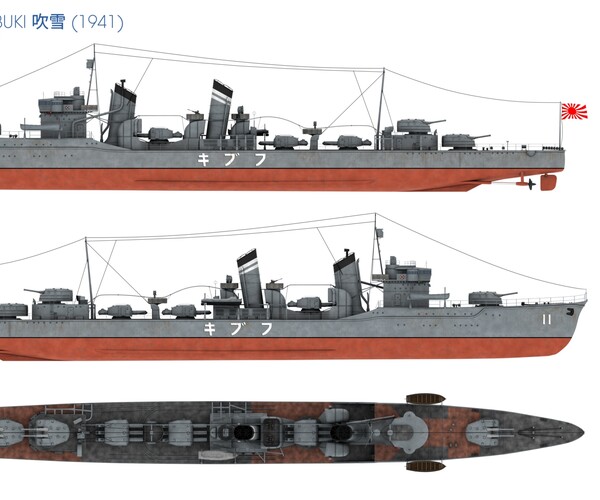 ArtStation - IJN Fubuki - Poster | Artworks