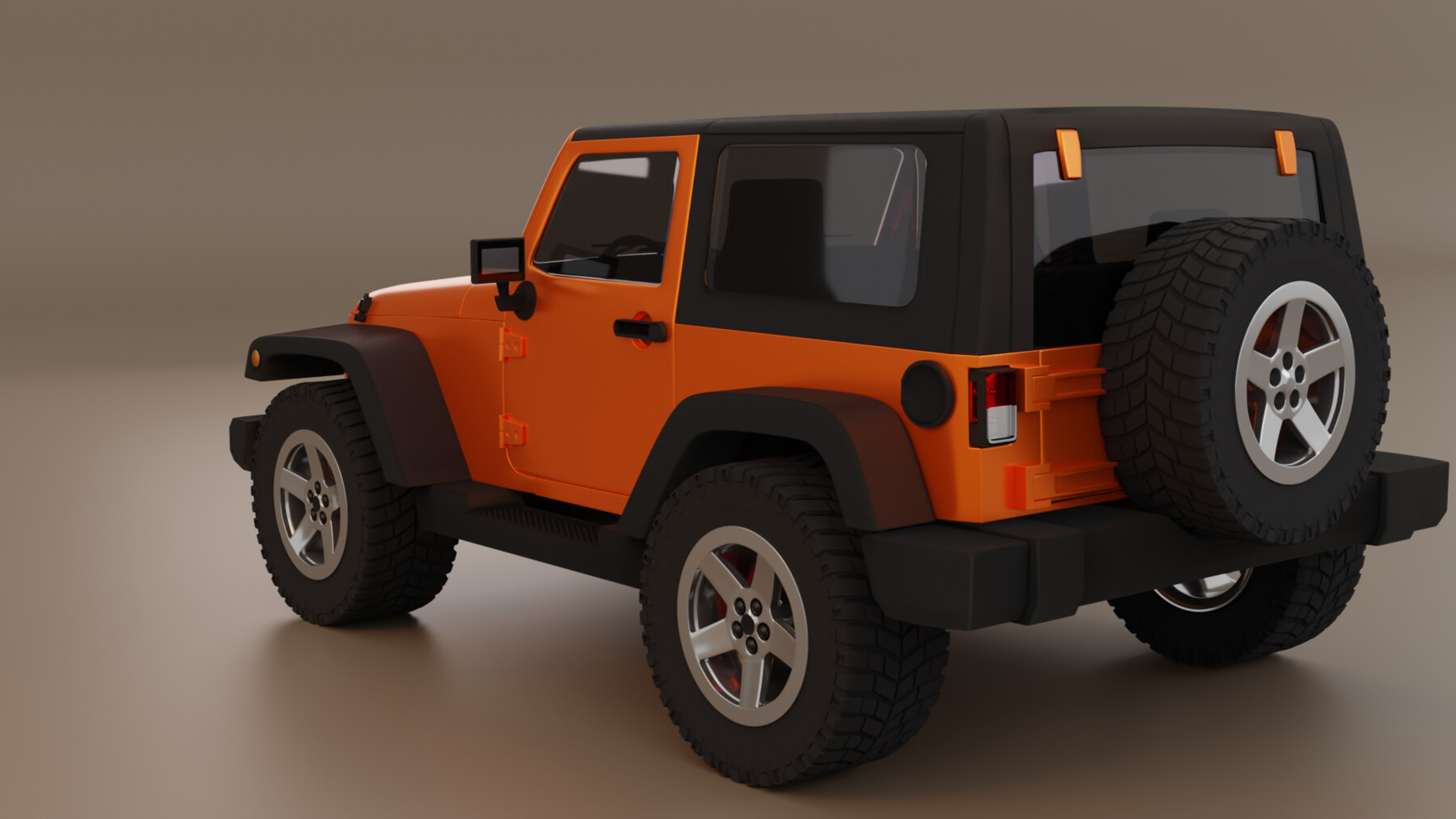 ArtStation - jeep 3D model | Resources