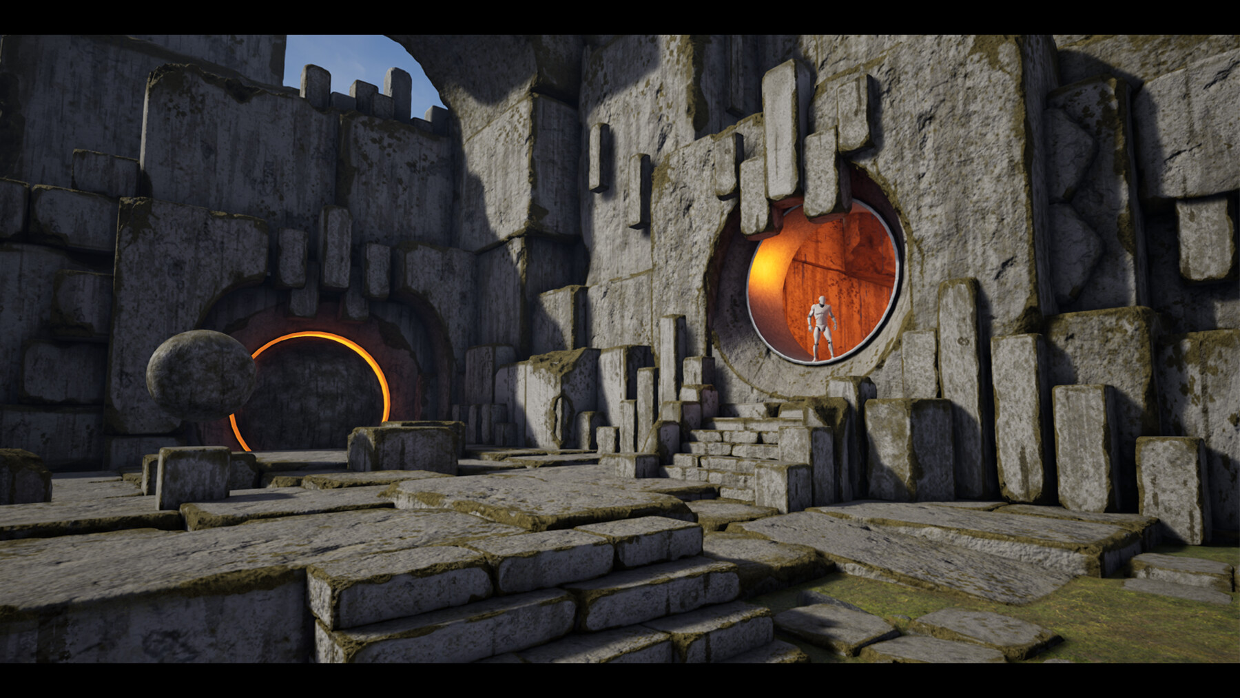 ArtStation - Modular Stone Ruins | Game Assets