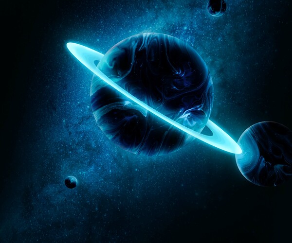 ArtStation - The Blue Planet | Digital Download | Artworks