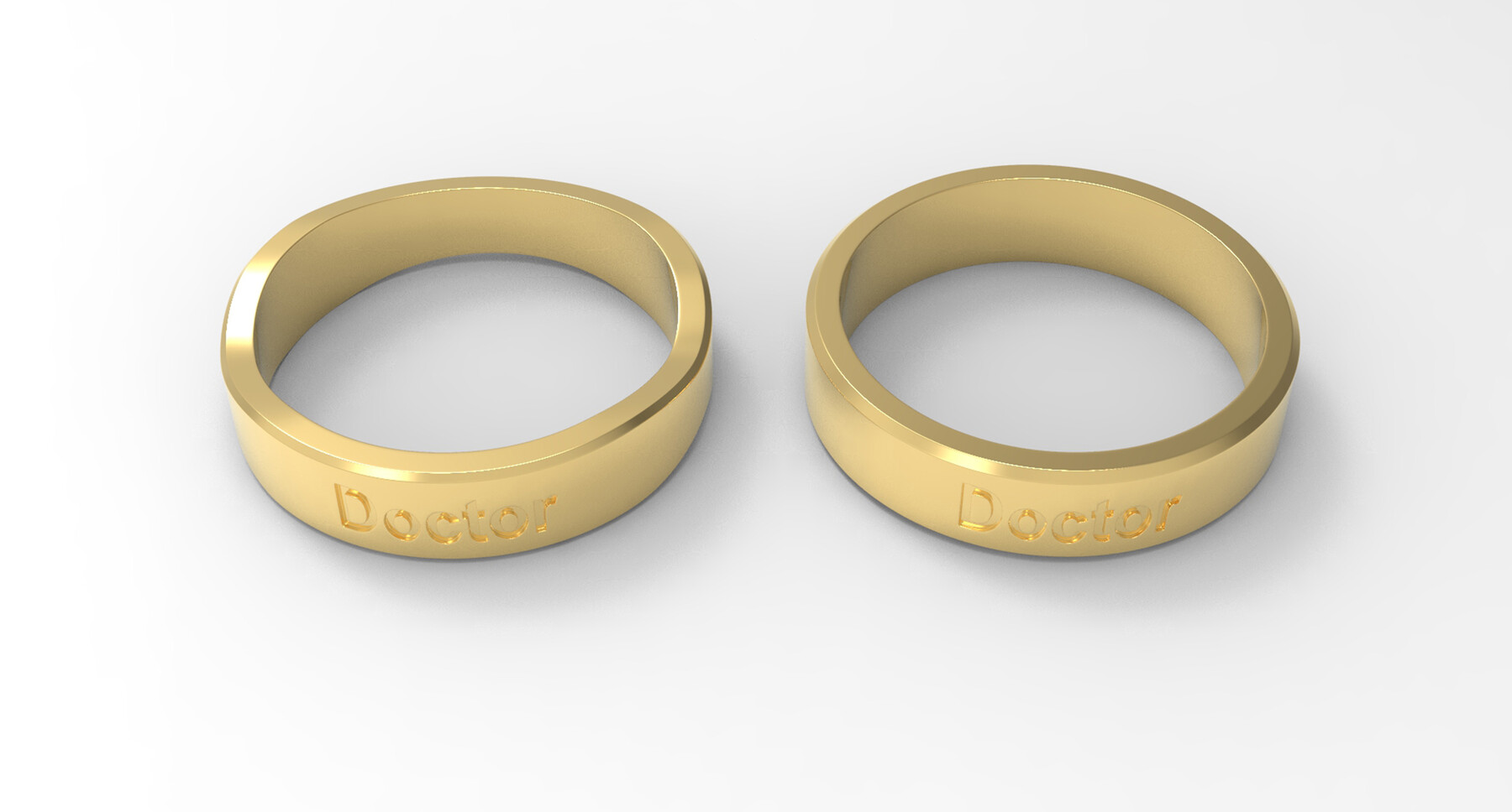 ArtStation - Doctor Couple Ring Gold | Resources