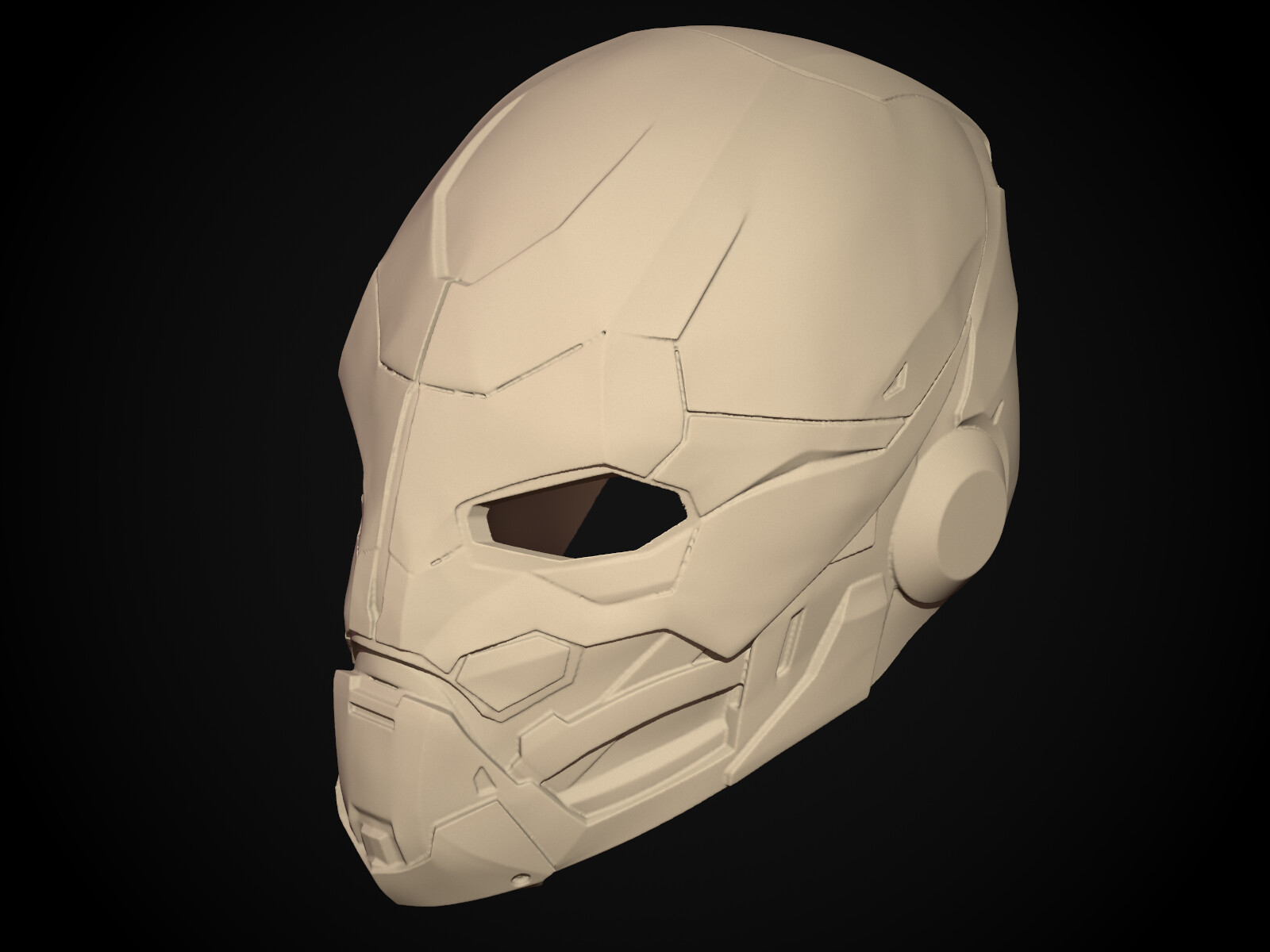 ArtStation - Printable Sci-Fi Helmet 3D print model (STL) | Resources