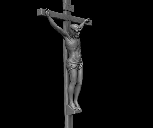 ArtStation - Jesus Christ On The Cross 3D print model | Resources