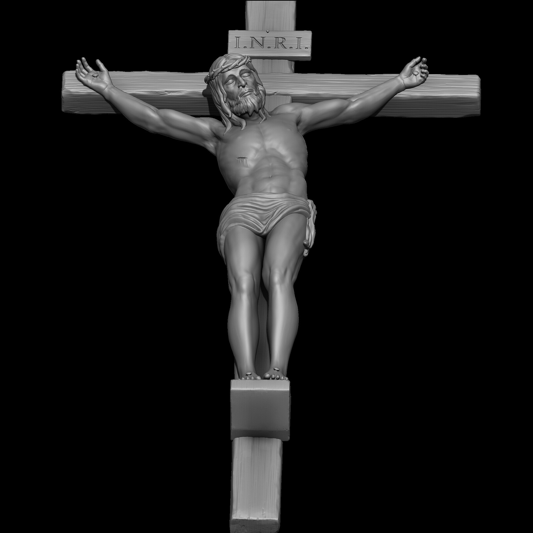 ArtStation - Jesus Christ On The Cross 3D print model | Resources