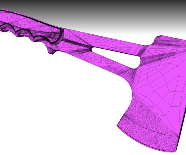 ArtStation - SUPREME AXE low-poly PBR | Game Assets