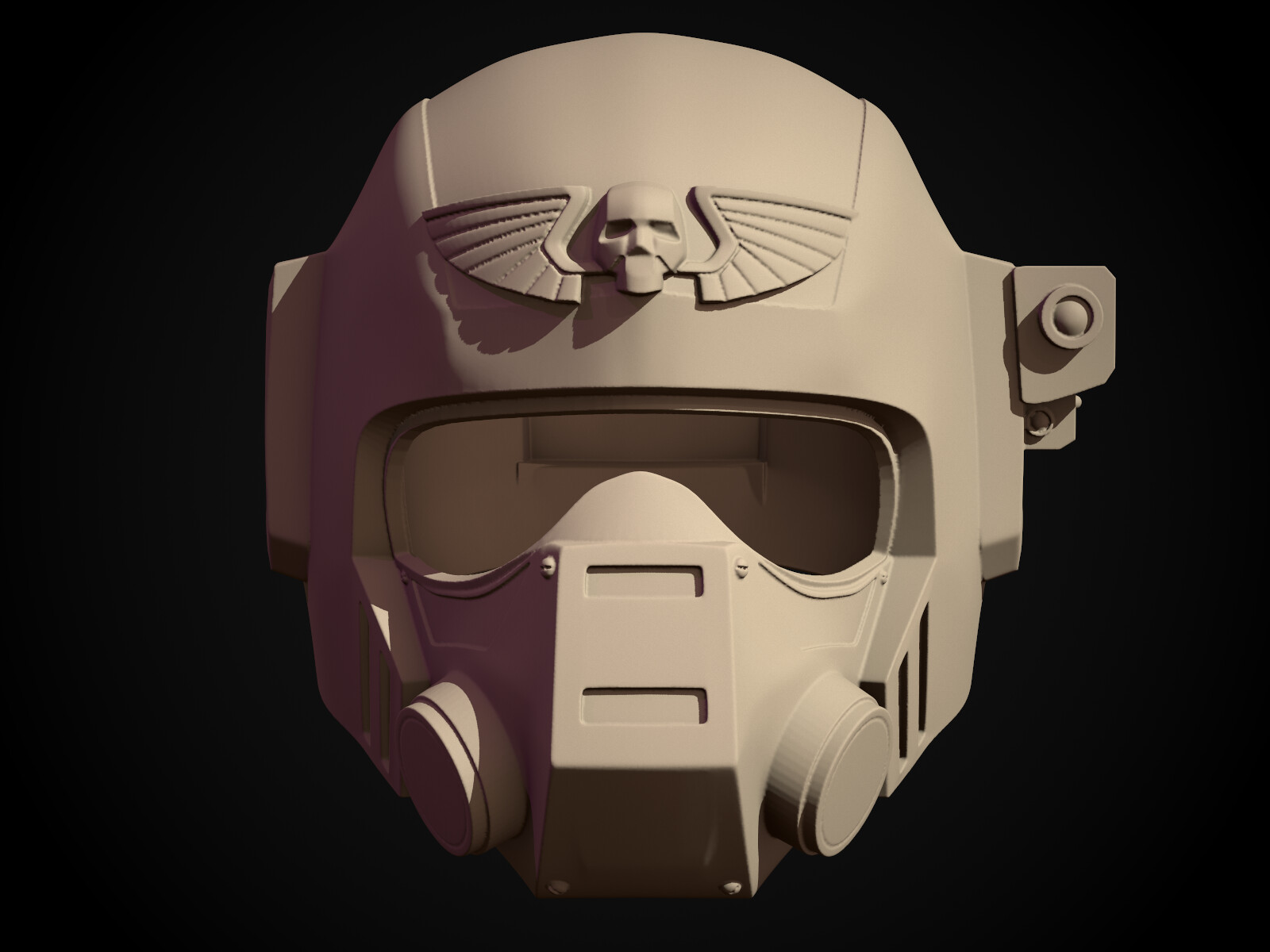 ArtStation - Printable Warhammer Guards Helmet 3D print model (STL ...