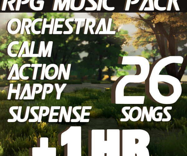 ArtStation - RPG/2D Music Pack - 26 Songs! | Game Assets