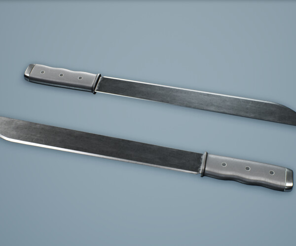 ArtStation - Survival Props Package - Machete | Game Assets
