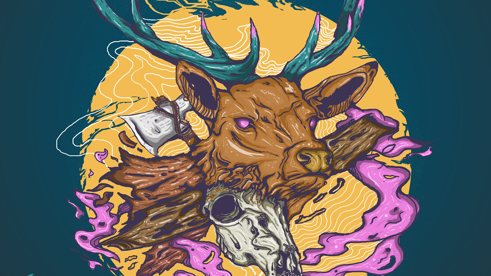 ArtStation - Deer Dying Die | Artworks