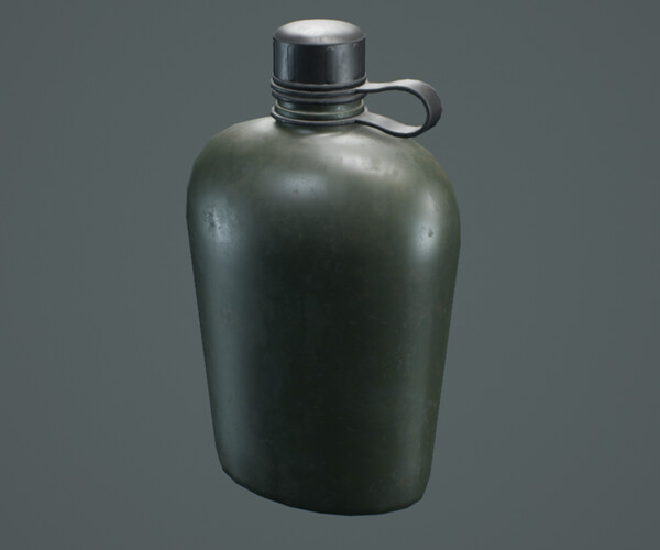 ArtStation - Survival Props Package - Canteen | Game Assets