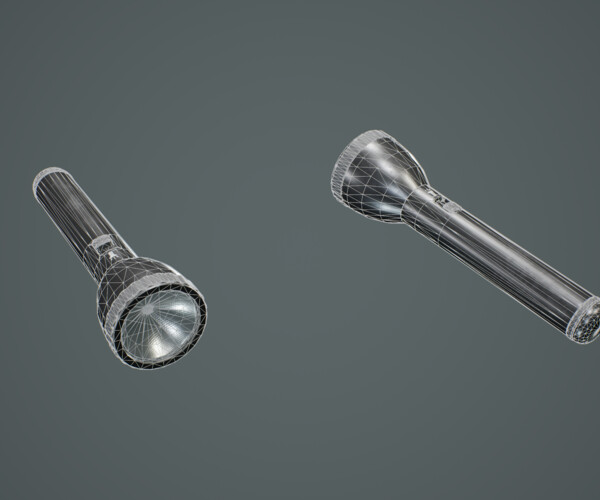 ArtStation - Survival Props Package - Flashlight | Game Assets
