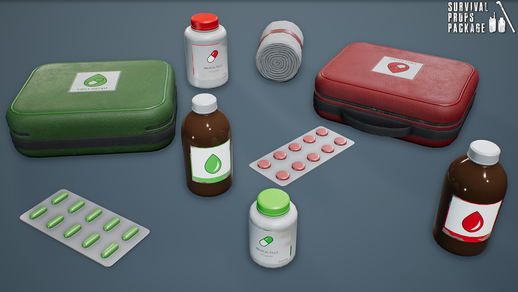 ArtStation - Survival Props Package | Game Assets