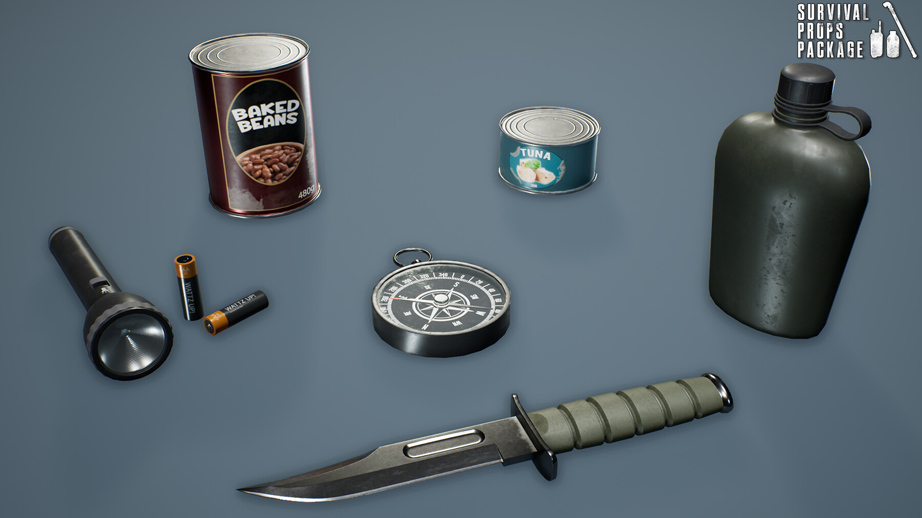 ArtStation - Survival Props Package | Game Assets