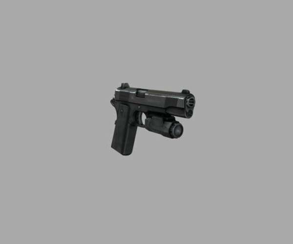 ArtStation - FPS Gun 4K - Pistol 3 | Game Assets