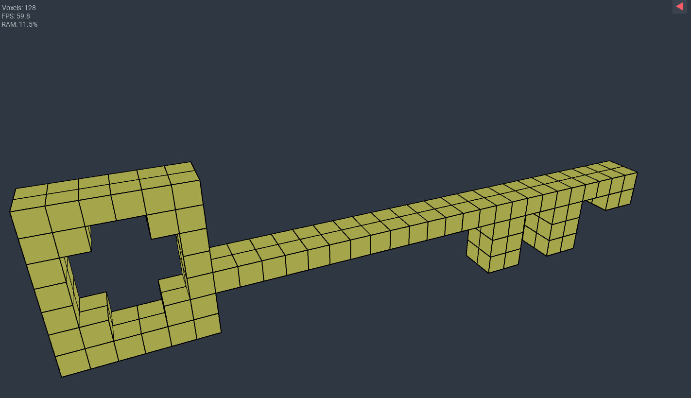 ArtStation - 3D key voxedit | Game Assets