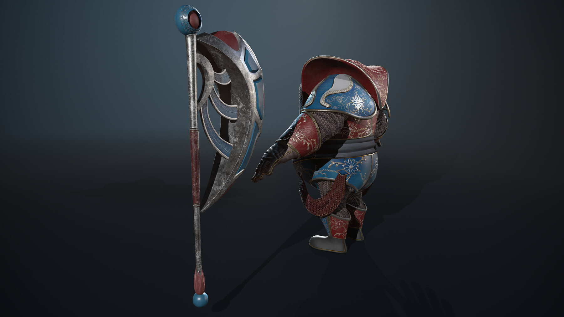 ArtStation - Sentinel Low-poly 3D model | Game Assets