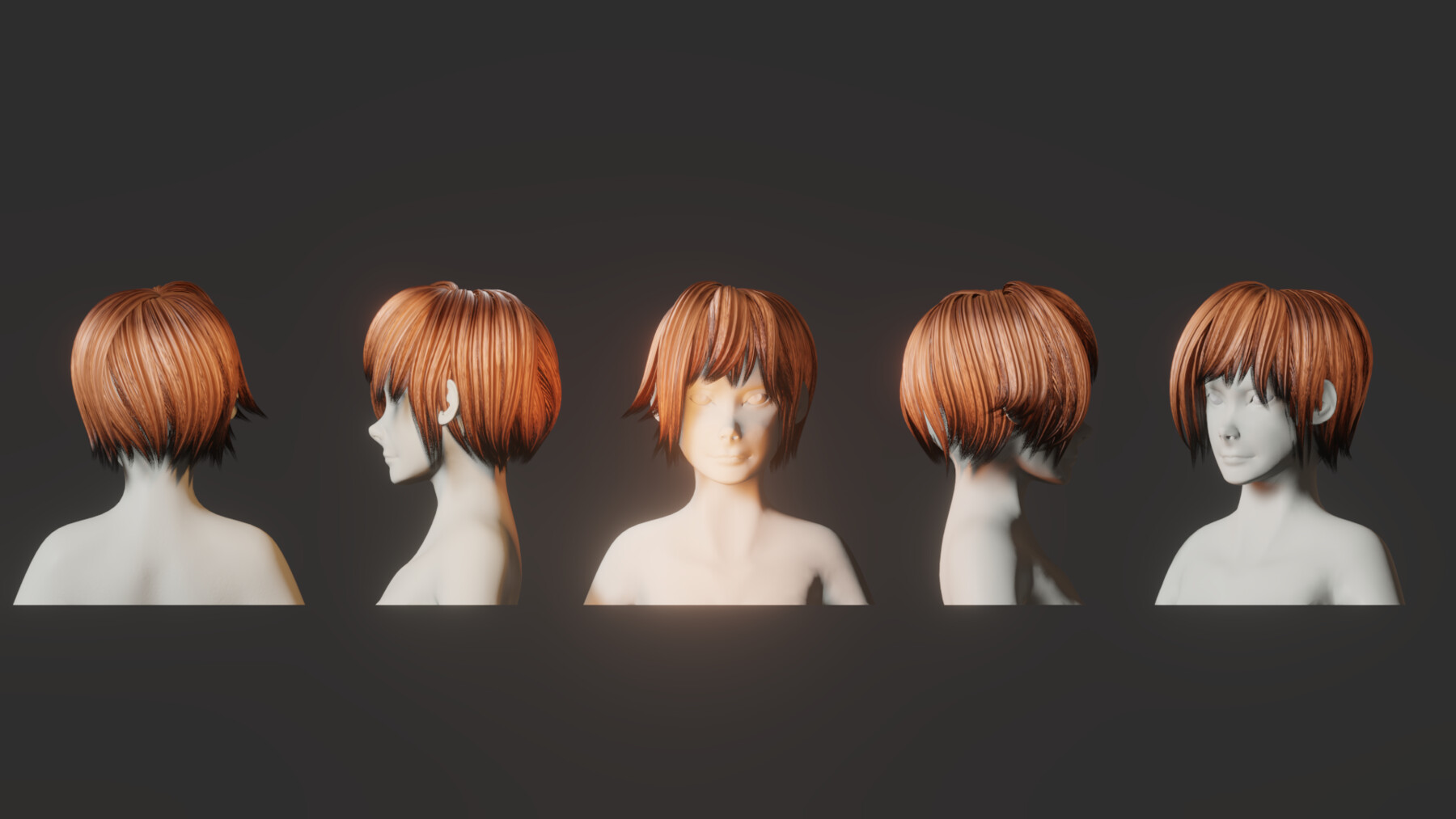 ArtStation - Hair pack 10 models | Resources