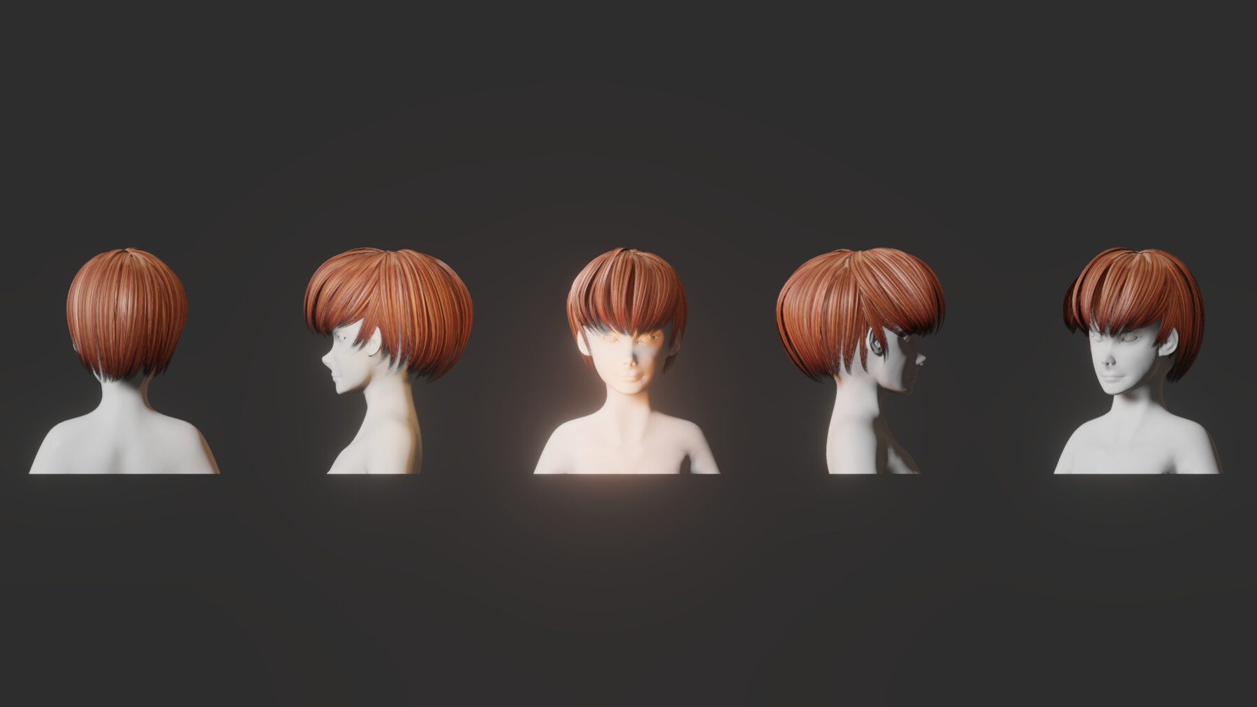 ArtStation - Hair pack 10 models | Resources