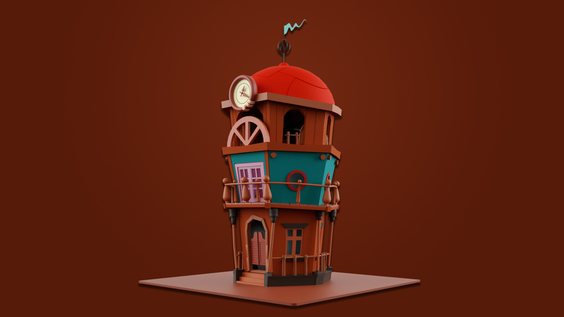 ArtStation - fantasy building collection cartoon low poly | Resources
