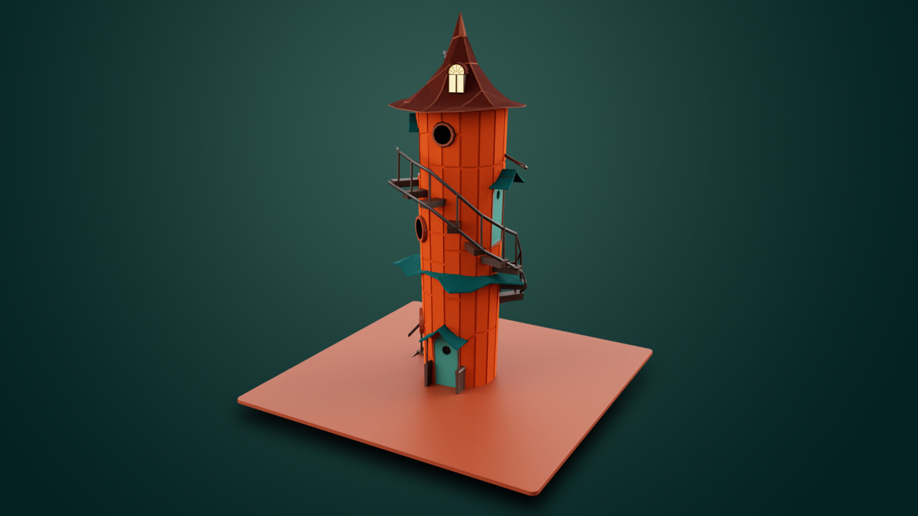 ArtStation - fantasy building collection cartoon low poly | Resources