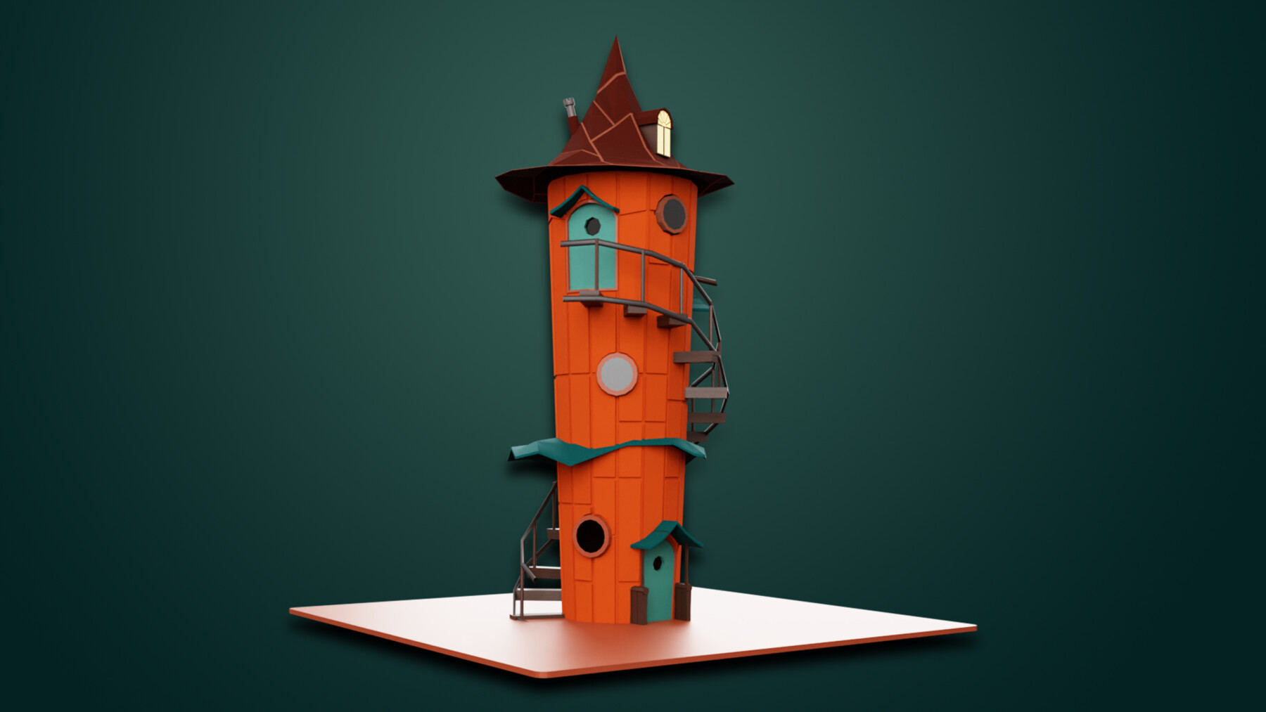 ArtStation - fantasy building collection cartoon low poly | Resources