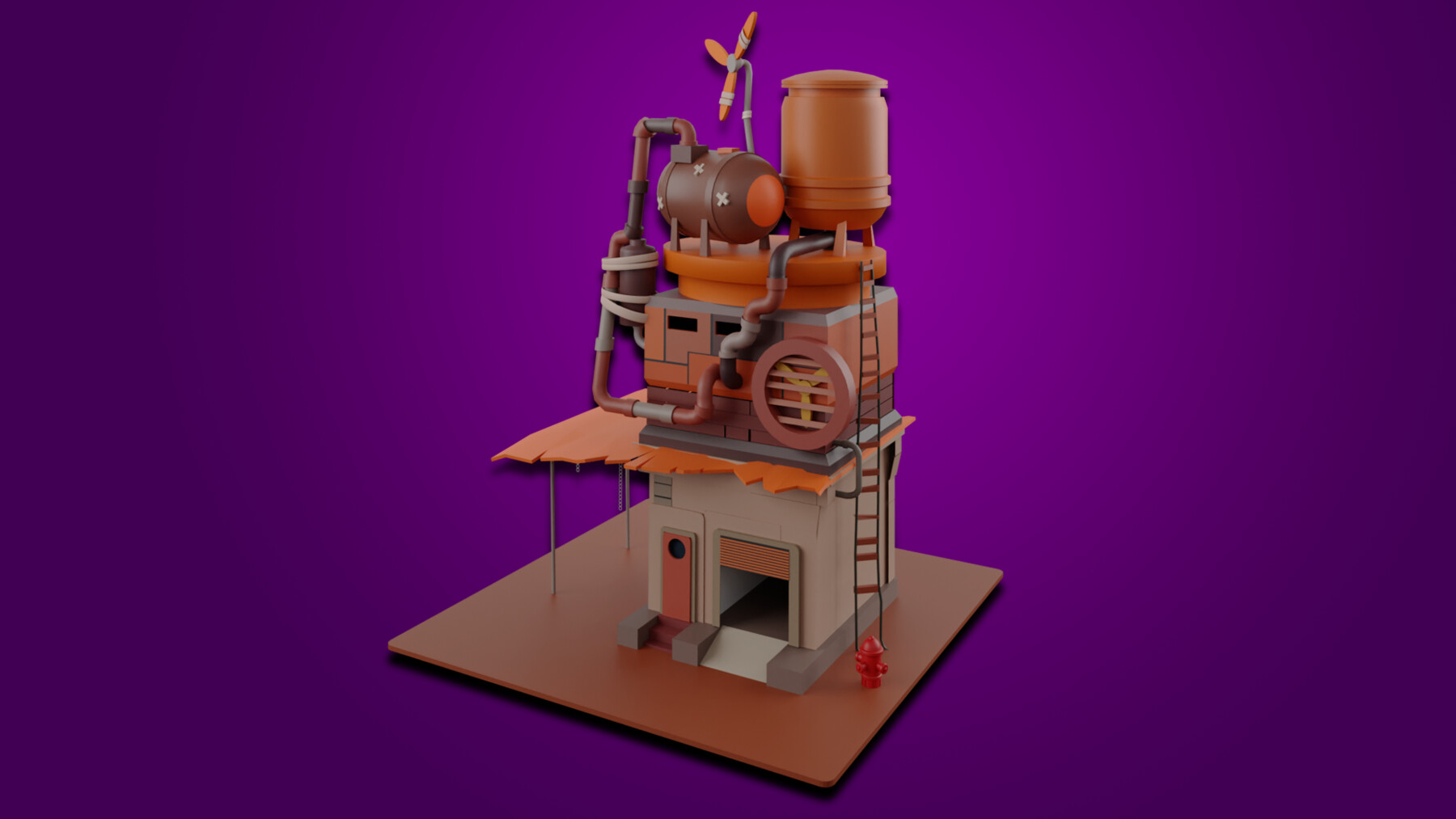 ArtStation - fantasy building collection cartoon low poly | Resources