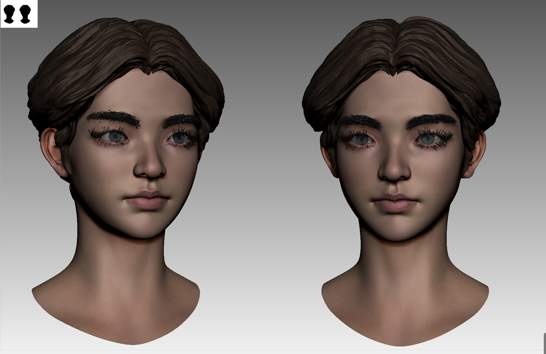 Artstation Woman Face Sculpting Resources