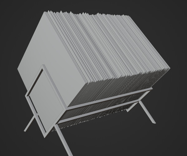 ArtStation - Vinyl Storage No27 | Resources