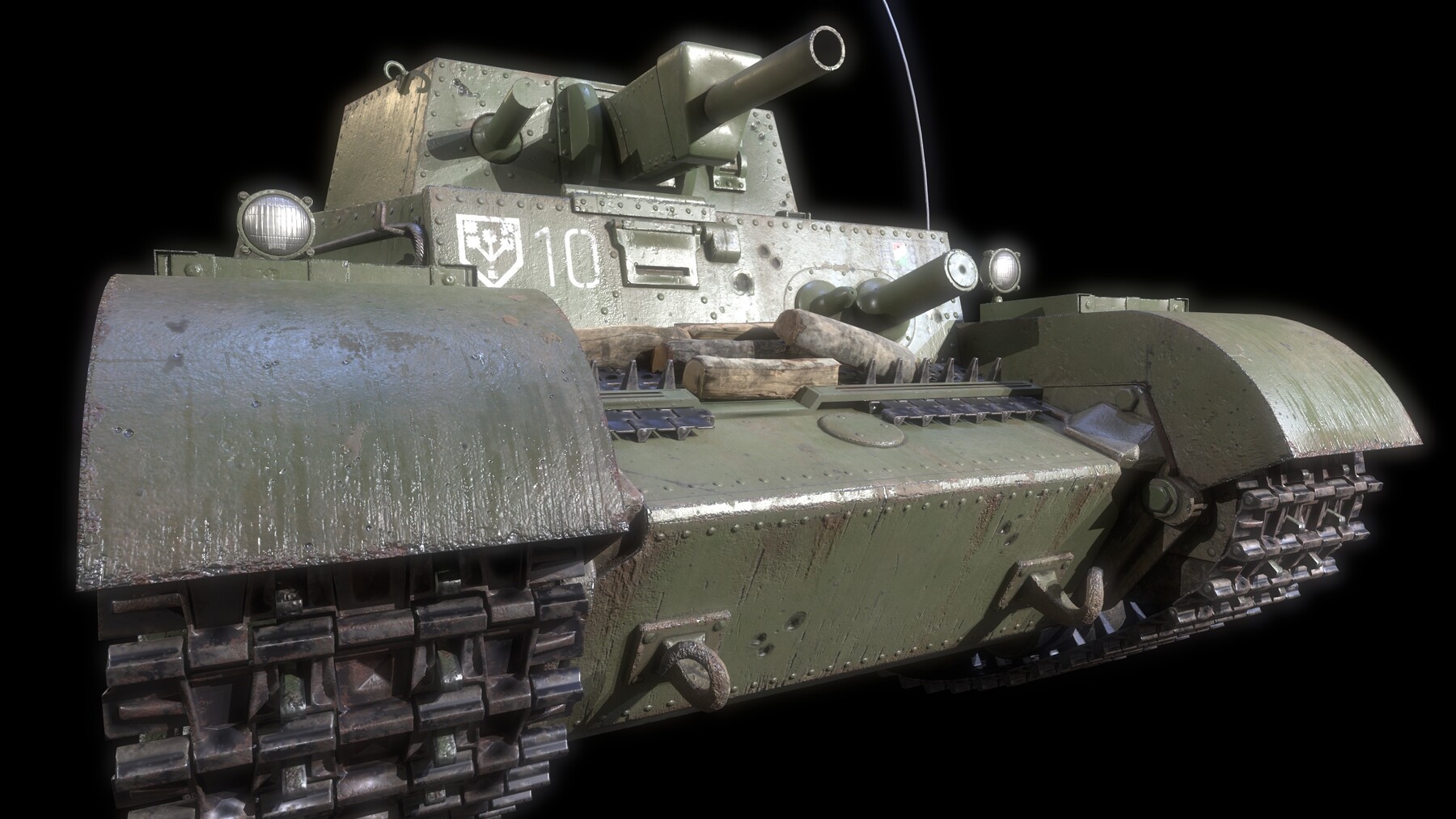 ArtStation - Turan tank family | Game Assets