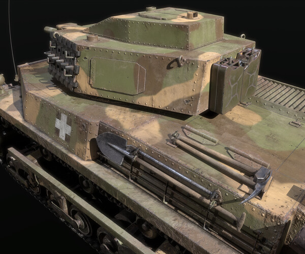 ArtStation - Turan tank family | Game Assets