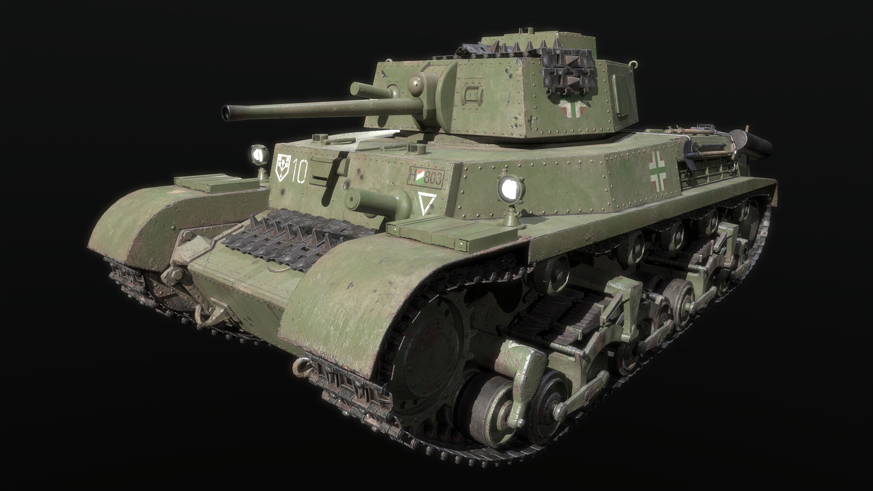 ArtStation - Turan tank family | Game Assets