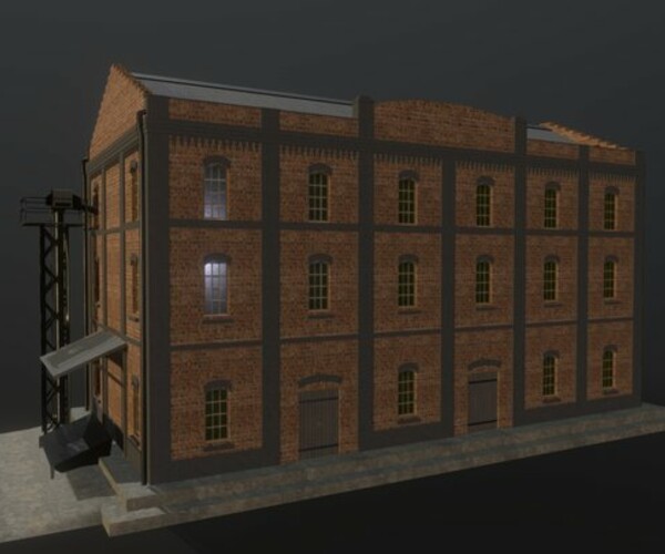 ArtStation - Old mill factory | Game Assets