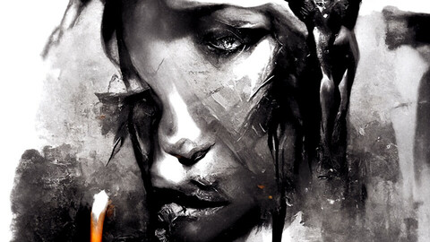 ArtStation - sadness abstract | Artworks