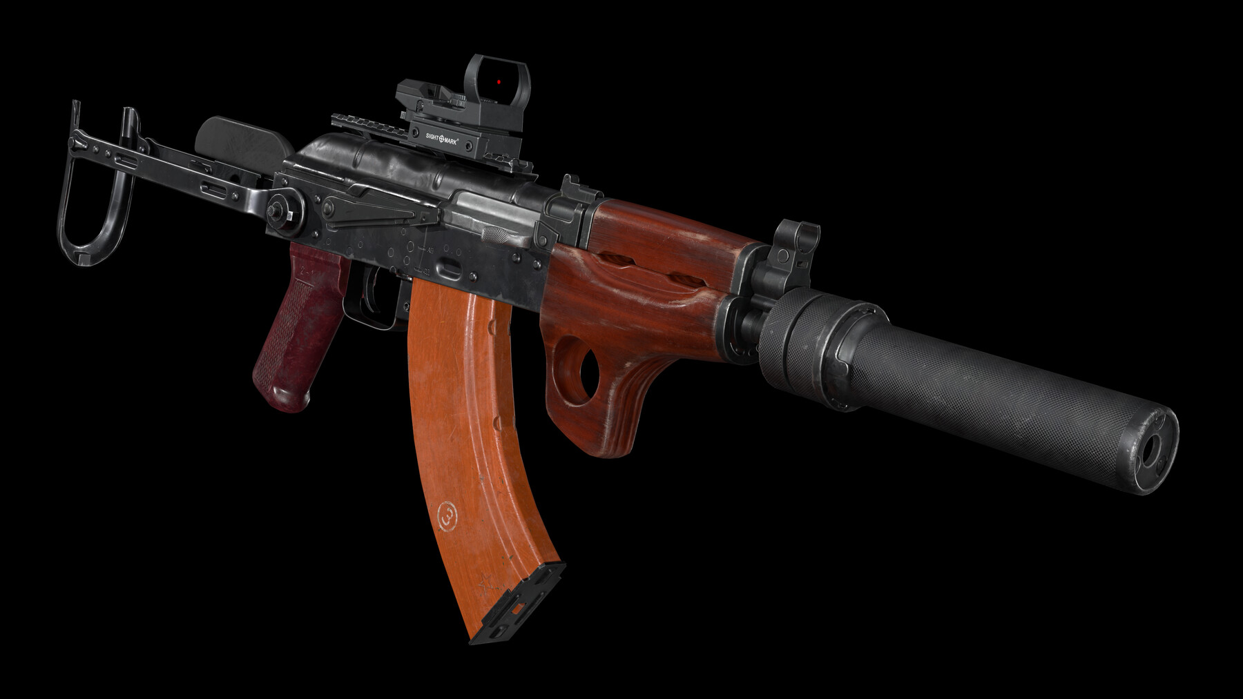 ArtStation - AKMSU (game ready 3d model) | Game Assets