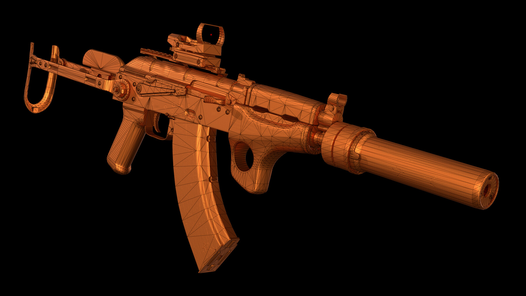 ArtStation - AKMSU (game ready 3d model) | Game Assets